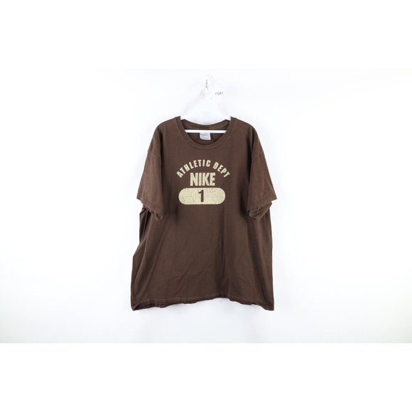 Nike | Shirts | Vintage Nike Mens 2xl Faded Block Letter Spell Out ...